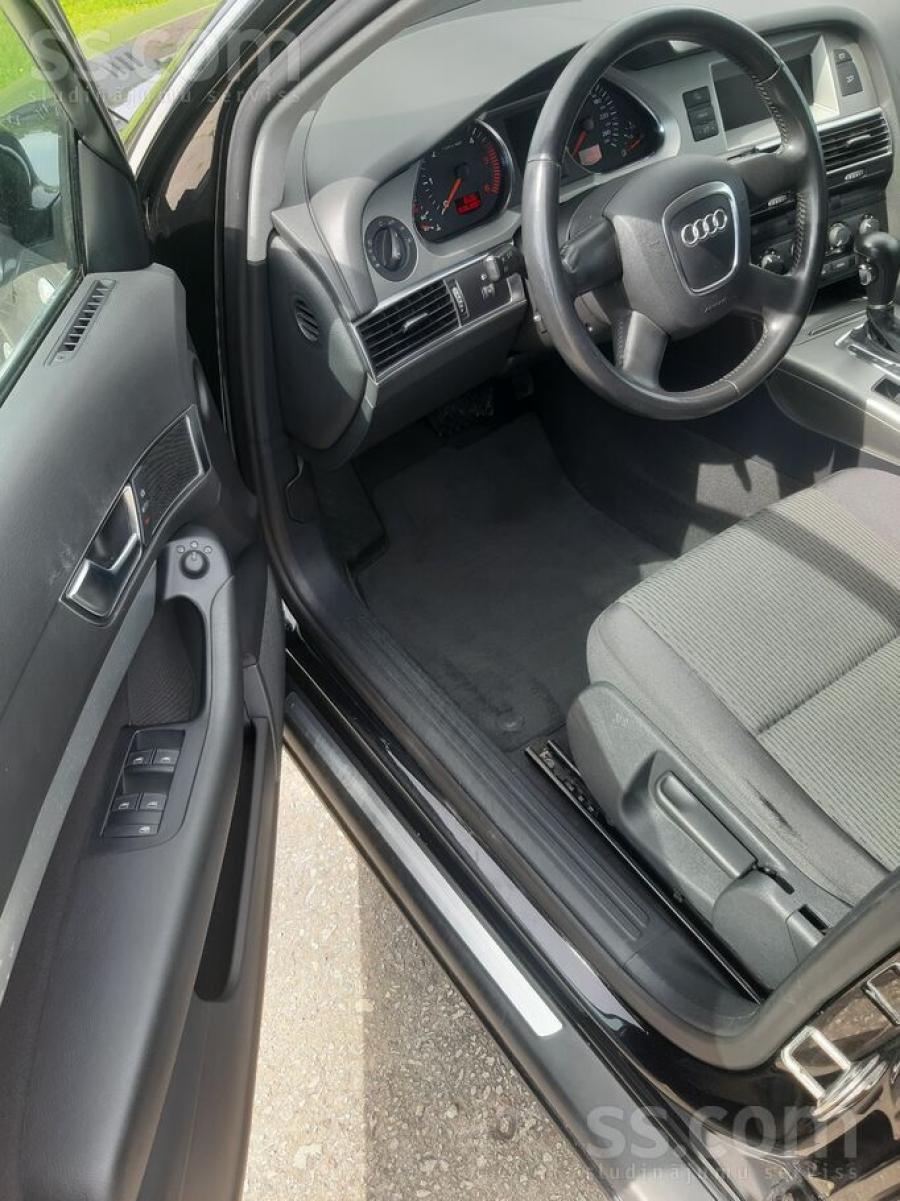 Melns Audi A6 2008 Rīga, ar dzinēja tilpumu 2.00 L un nobraukumu 402 tūkst. km par 3490 €, foto 13 vietnē AUTOMOTO.COM.LV