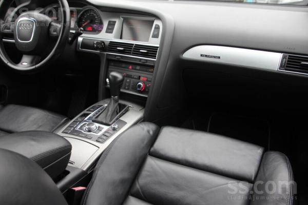 Melns Audi A6 2008 Tukums, ar dzinēja tilpumu 3.00 L un nobraukumu 292 tūkst. km par 4990 €, foto 8 vietnē AUTOMOTO.COM.LV