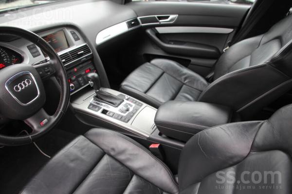 Melns Audi A6 2008 Tukums, ar dzinēja tilpumu 3.00 L un nobraukumu 292 tūkst. km par 4990 €, foto 9 vietnē AUTOMOTO.COM.LV