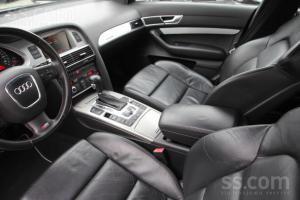Melns Audi A6 2008 Tukums, ar dzinēja tilpumu 3.00 L un nobraukumu 292 tūkst. km par 4990 €, foto 10 vietnē AUTOMOTO.COM.LV