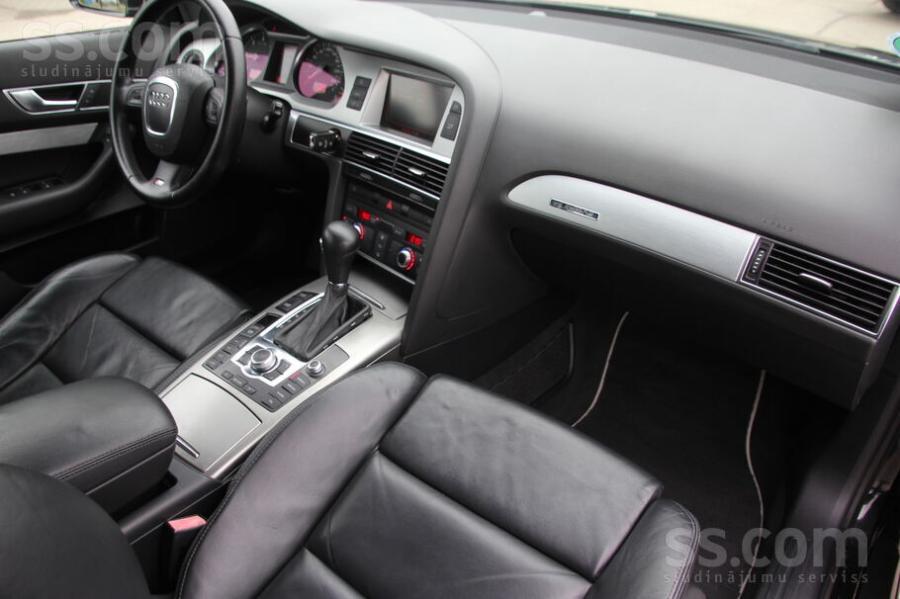 Melns Audi A6 2008 Tukums, ar dzinēja tilpumu 3.00 L un nobraukumu 292 tūkst. km par 4990 €, foto 16 vietnē AUTOMOTO.COM.LV