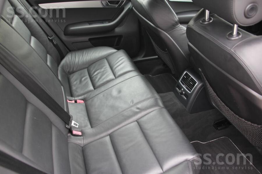 Melns Audi A6 2008 Tukums, ar dzinēja tilpumu 3.00 L un nobraukumu 292 tūkst. km par 4990 €, foto 18 vietnē AUTOMOTO.COM.LV