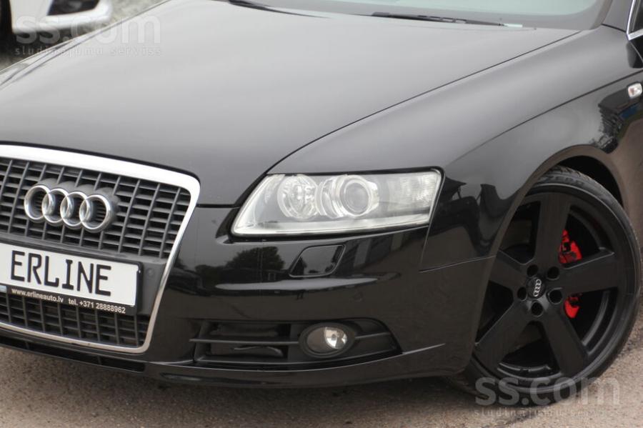 Melns Audi A6 2008 Tukums, ar dzinēja tilpumu 3.00 L un nobraukumu 292 tūkst. km par 4990 €, foto 19 vietnē AUTOMOTO.COM.LV