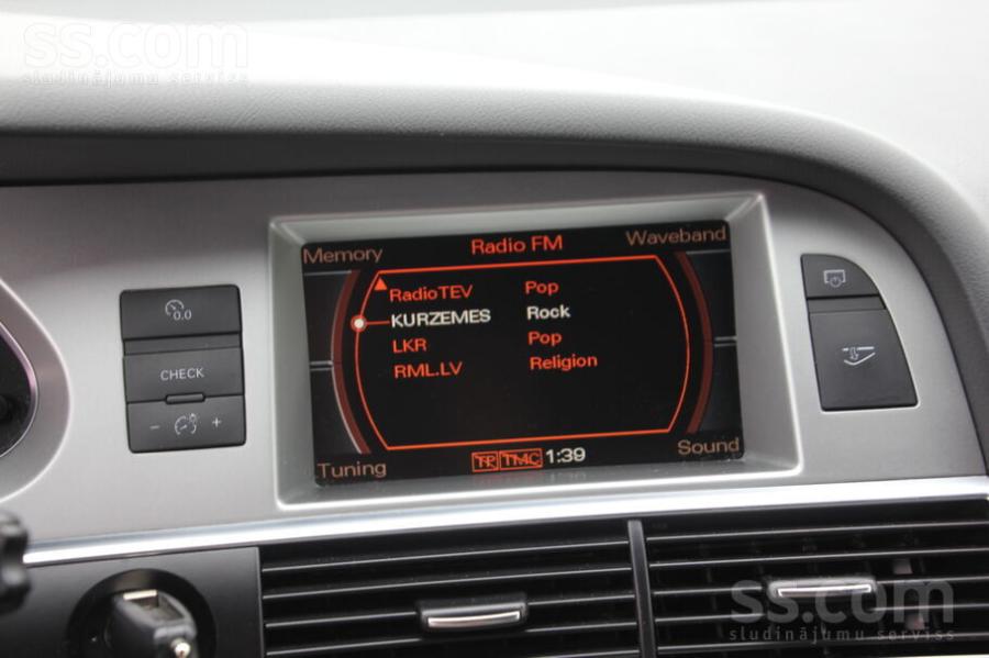 Melns Audi A6 2008 Tukums, ar dzinēja tilpumu 3.00 L un nobraukumu 292 tūkst. km par 4990 €, foto 34 vietnē AUTOMOTO.COM.LV