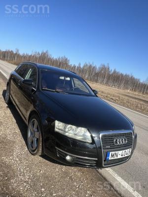 Черный Ауди А6 2008 в Резекне, объемом двигателя 2.70 л и пробегом 421 тыс. км за 3700 €, фото  на AUTOMOTO.COM.LV