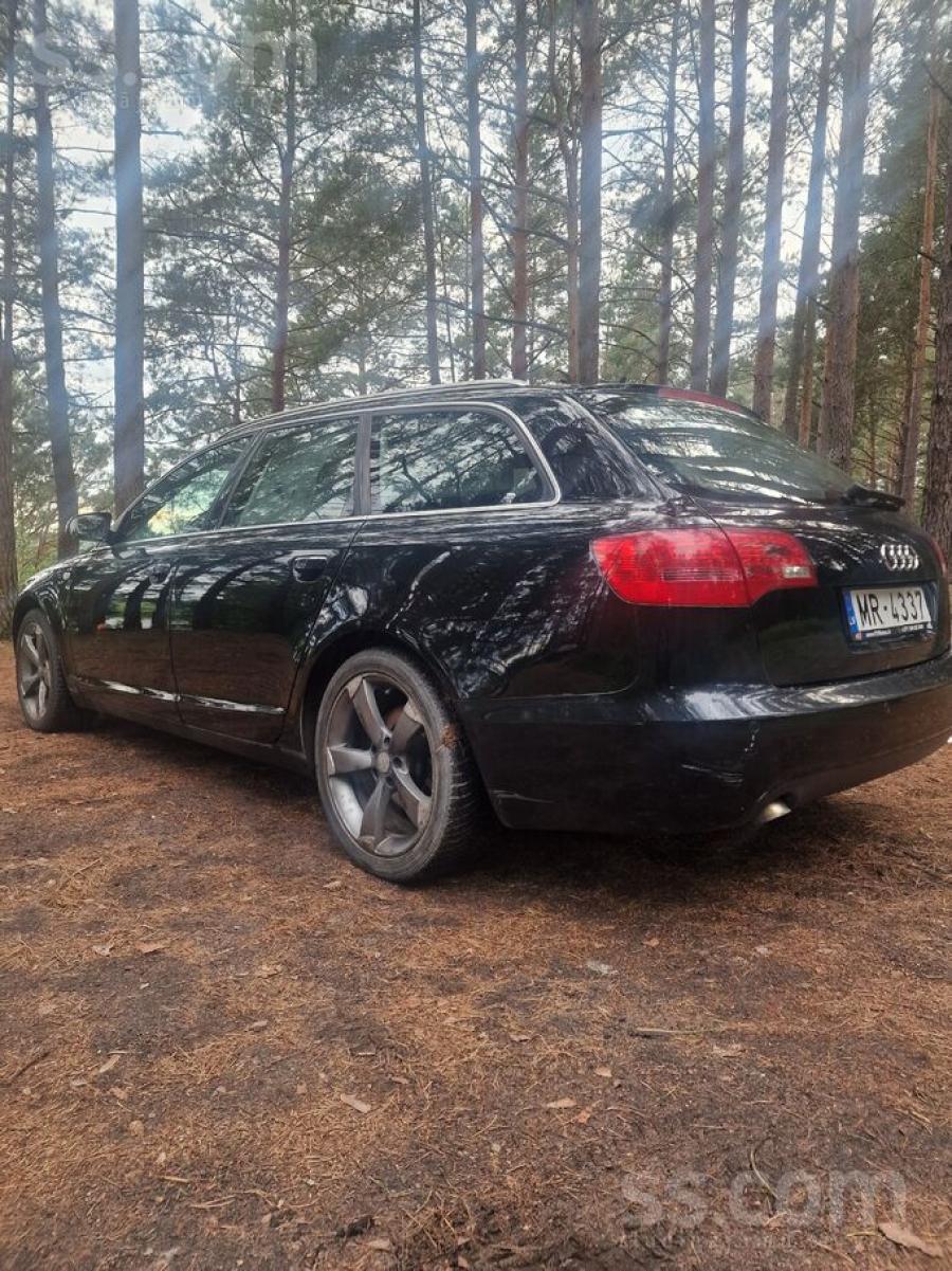 Черный Ауди А6 2008 в Даугавпилс, объемом двигателя 2.70 л и пробегом 276 тыс. км за 4200 €, фото 4 на AUTOMOTO.COM.LV