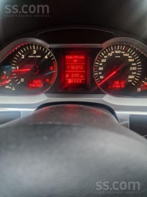 Черный Ауди А6 2008 в Даугавпилс, объемом двигателя 2.70 л и пробегом 276 тыс. км за 4200 €, фото 11 на AUTOMOTO.COM.LV