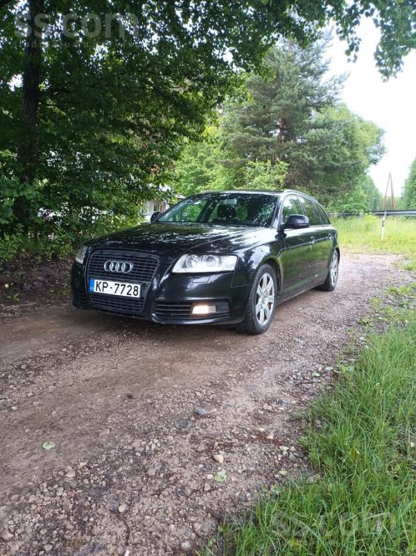 Melns Audi A6 2008 Jelgava, ar dzinēja tilpumu 2.00 L un nobraukumu 348 tūkst. km par 2950 €, foto 1 vietnē AUTOMOTO.COM.LV