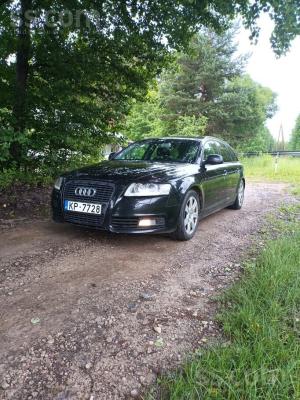 Black Audi A6 2008 in Jelgava, with an engine capacity of 2.00 L and mileage of 348 thousand km for 2950 €, photo  on AUTOMOTO.COM.LV