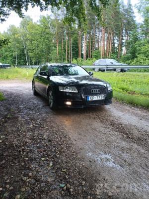 Black Audi A6 2008 in Jelgava, with an engine capacity of 2.00 L and mileage of 348 thousand km for 2950 €, photo 3 on AUTOMOTO.COM.LV