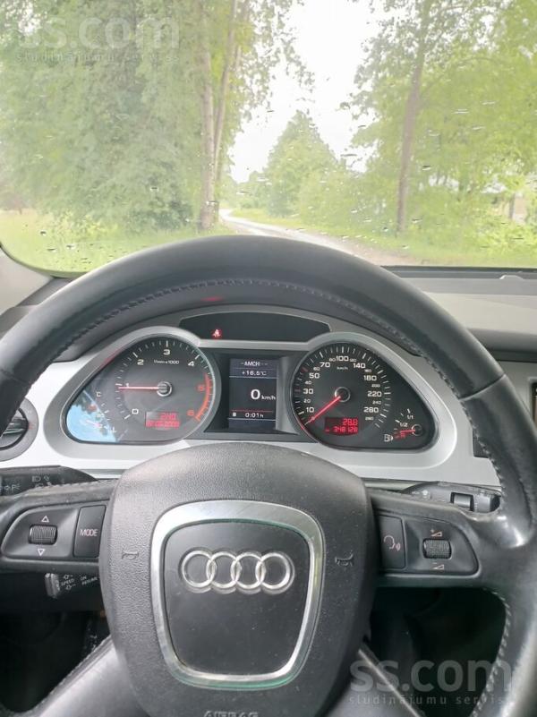 Melns Audi A6 2008 Jelgava, ar dzinēja tilpumu 2.00 L un nobraukumu 348 tūkst. km par 2950 €, foto 4 vietnē AUTOMOTO.COM.LV