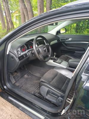 Black Audi A6 2008 in Jelgava, with an engine capacity of 2.00 L and mileage of 348 thousand km for 2950 €, photo 12 on AUTOMOTO.COM.LV