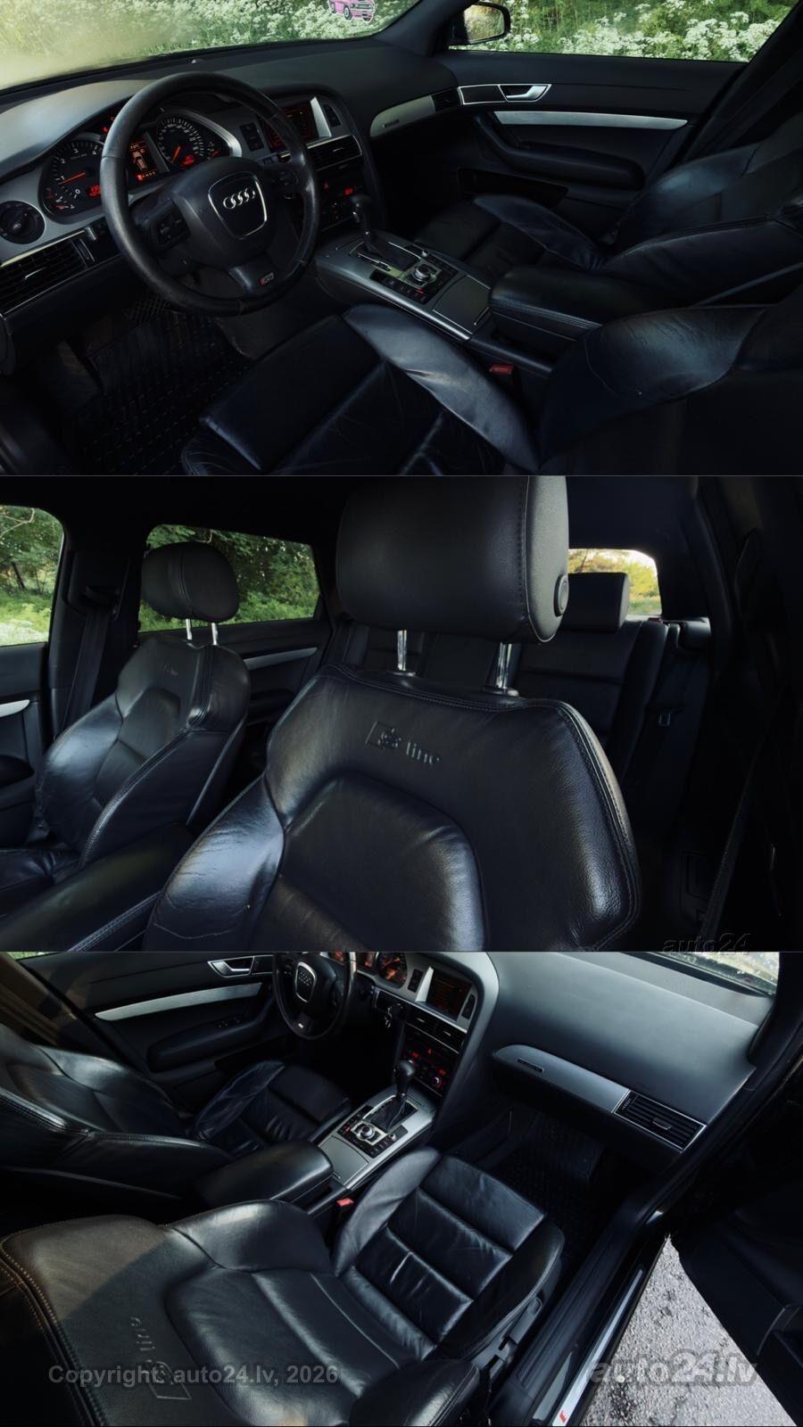 Melns Audi A6 2008 Tallina, ar dzinēja tilpumu 3.00 L un nobraukumu 433 tūkst. km par 2999 €, foto 8 vietnē AUTOMOTO.COM.LV
