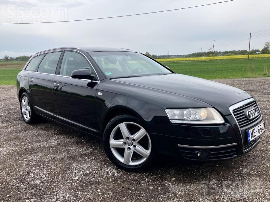 Melns Audi A6 2008 Talsi, ar dzinēja tilpumu 2.00 L un nobraukumu 296 tūkst. km par 4999 €, foto 1 vietnē AUTOMOTO.COM.LV