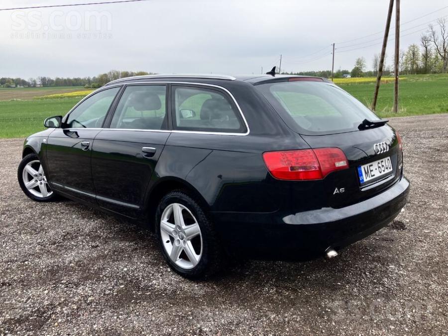 Melns Audi A6 2008 Talsi, ar dzinēja tilpumu 2.00 L un nobraukumu 296 tūkst. km par 4999 €, foto 6 vietnē AUTOMOTO.COM.LV