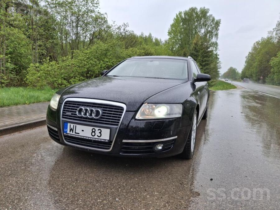 Melns Audi A6 2008 Alūksne, ar dzinēja tilpumu 2.70 L un nobraukumu 238 tūkst. km par 3000 €, foto 1 vietnē AUTOMOTO.COM.LV