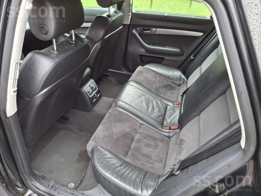 Melns Audi A6 2008 Alūksne, ar dzinēja tilpumu 2.70 L un nobraukumu 238 tūkst. km par 3000 €, foto 5 vietnē AUTOMOTO.COM.LV
