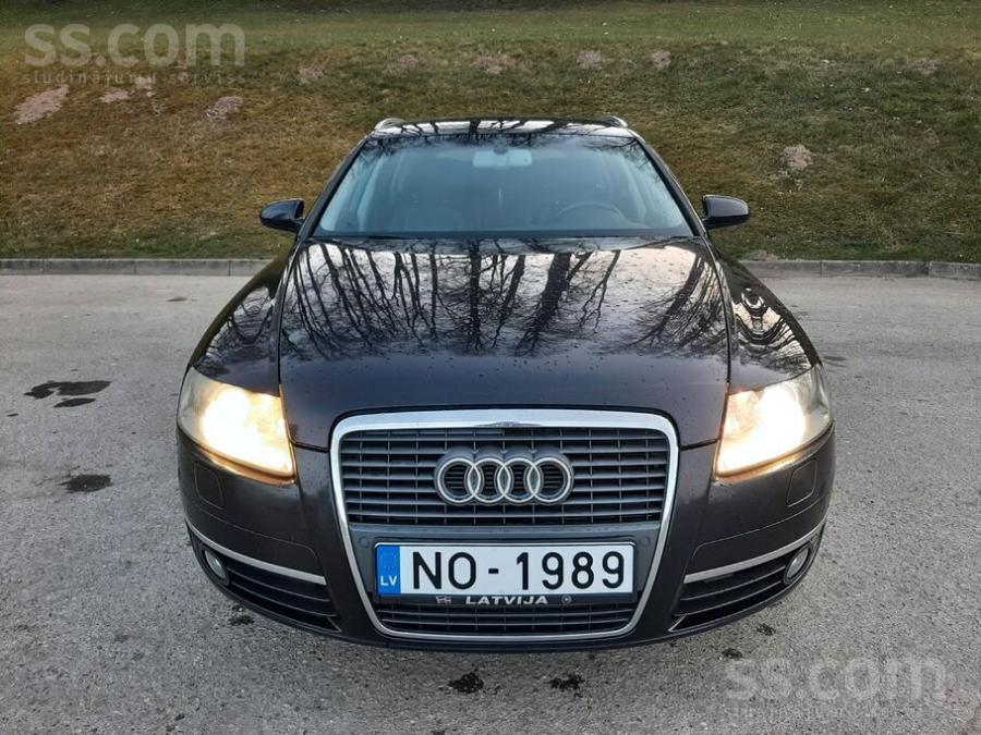 Melns Audi A6 2008 Talsi, ar dzinēja tilpumu 2.00 L un nobraukumu 383 tūkst. km par 4200 €, foto 1 vietnē AUTOMOTO.COM.LV