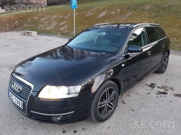 Black Audi A6 2008 in Talsi, with an engine capacity of 2.00 L and mileage of 383 thousand km for 4200 €, photo 2 on AUTOMOTO.COM.LV