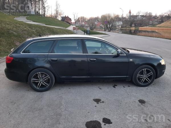 Black Audi A6 2008 in Talsi, with an engine capacity of 2.00 L and mileage of 383 thousand km for 4200 €, photo 7 on AUTOMOTO.COM.LV