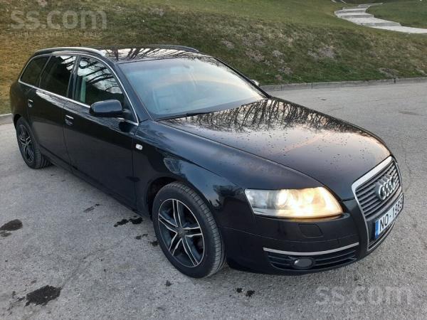 Black Audi A6 2008 in Talsi, with an engine capacity of 2.00 L and mileage of 383 thousand km for 4200 €, photo 8 on AUTOMOTO.COM.LV
