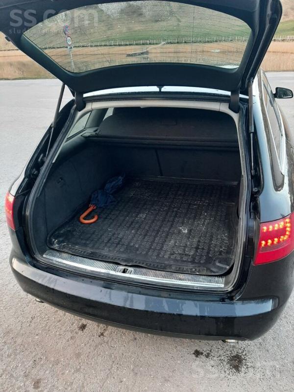 Black Audi A6 2008 in Talsi, with an engine capacity of 2.00 L and mileage of 383 thousand km for 4200 €, photo 9 on AUTOMOTO.COM.LV