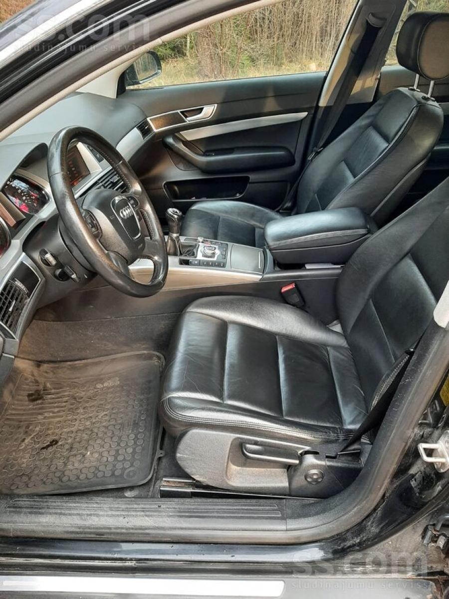 Melns Audi A6 2008 Talsi, ar dzinēja tilpumu 2.00 L un nobraukumu 383 tūkst. km par 4200 €, foto 13 vietnē AUTOMOTO.COM.LV