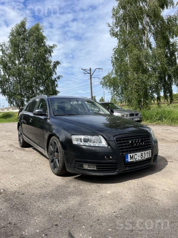 Melns Audi A6 2008 Rīga, ar dzinēja tilpumu 2.70 L un nobraukumu 319 tūkst. km par 1900 €, foto 1 vietnē AUTOMOTO.COM.LV