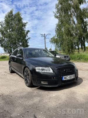 Black Audi A6 2008 in Riga, with an engine capacity of 2.70 L and mileage of 319 thousand km for 1900 €, photo  on AUTOMOTO.COM.LV