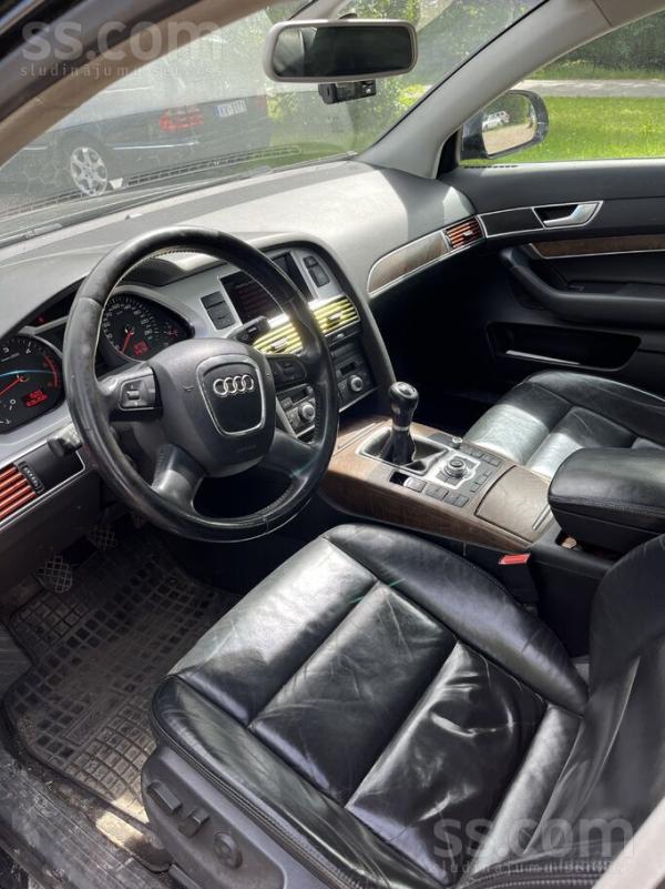 Melns Audi A6 2008 Rīga, ar dzinēja tilpumu 2.70 L un nobraukumu 319 tūkst. km par 1900 €, foto 4 vietnē AUTOMOTO.COM.LV