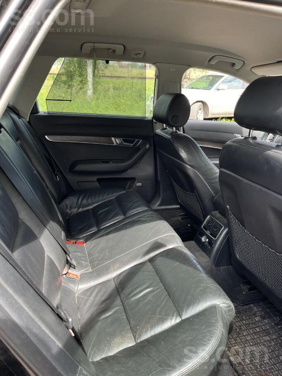 Melns Audi A6 2008 Rīga, ar dzinēja tilpumu 2.70 L un nobraukumu 319 tūkst. km par 1900 €, foto 6 vietnē AUTOMOTO.COM.LV