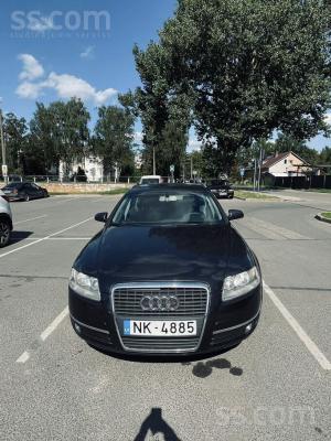 Melns Audi A6 2008 Rīga, ar dzinēja tilpumu 2.70 L un nobraukumu 291 tūkst. km par 4300 €, foto  vietnē AUTOMOTO.COM.LV