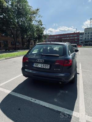 Black Audi A6 2008 in Riga, with an engine capacity of 2.70 L and mileage of 291 thousand km for 4300 €, photo 4 on AUTOMOTO.COM.LV
