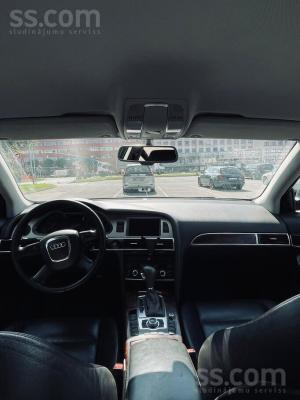 Black Audi A6 2008 in Riga, with an engine capacity of 2.70 L and mileage of 291 thousand km for 4300 €, photo 5 on AUTOMOTO.COM.LV