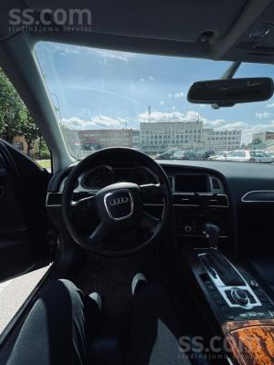 Black Audi A6 2008 in Riga, with an engine capacity of 2.70 L and mileage of 291 thousand km for 4300 €, photo 9 on AUTOMOTO.COM.LV