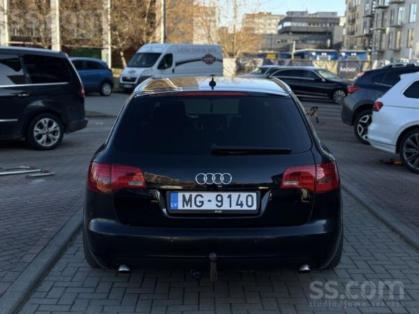 Black Audi A6 2008 in Riga, with an engine capacity of 3.00 L and mileage of 354 thousand km for 3990 €, photo 4 on AUTOMOTO.COM.LV