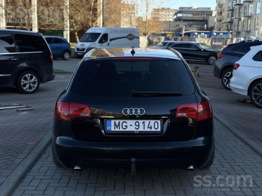 Black Audi A6 2008 in Riga, with an engine capacity of 3.00 L and mileage of 354 thousand km for 3990 €, photo 5 on AUTOMOTO.COM.LV
