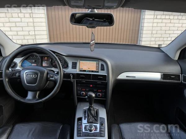 Black Audi A6 2008 in Riga, with an engine capacity of 3.00 L and mileage of 354 thousand km for 3990 €, photo 6 on AUTOMOTO.COM.LV