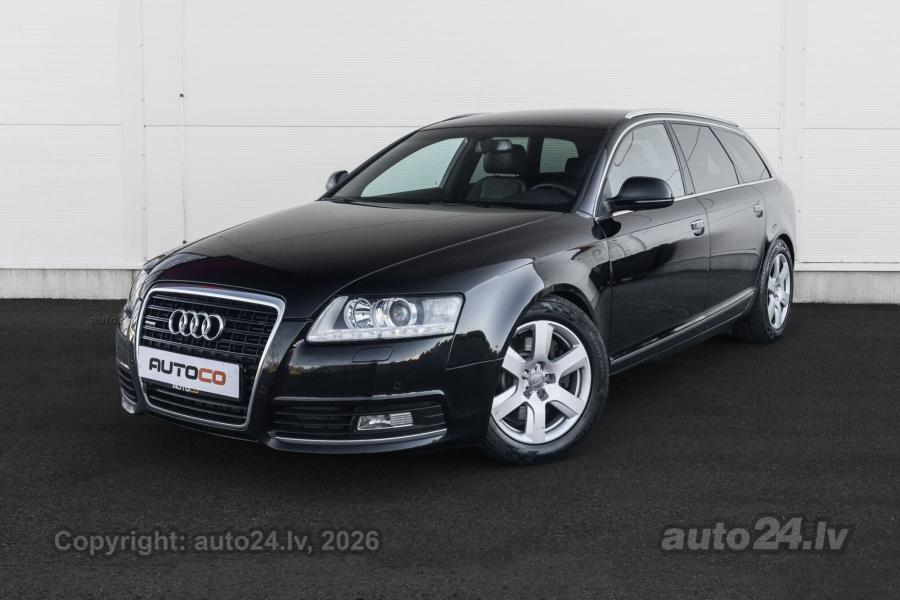 Melns Audi A6 2008 Tallina, ar dzinēja tilpumu 3.00 L un nobraukumu 339 tūkst. km par 5999 €, foto 1 vietnē AUTOMOTO.COM.LV