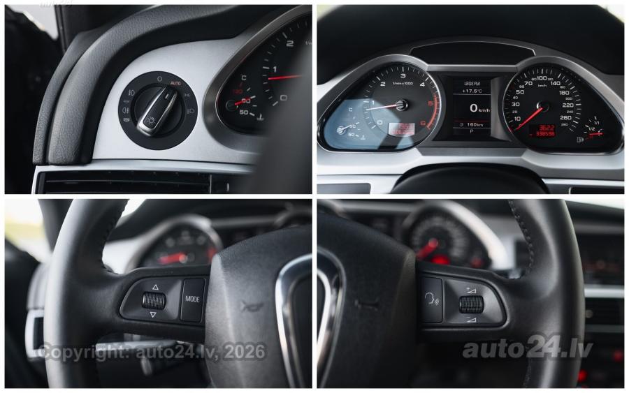 Melns Audi A6 2008 Tallina, ar dzinēja tilpumu 3.00 L un nobraukumu 339 tūkst. km par 5999 €, foto 19 vietnē AUTOMOTO.COM.LV