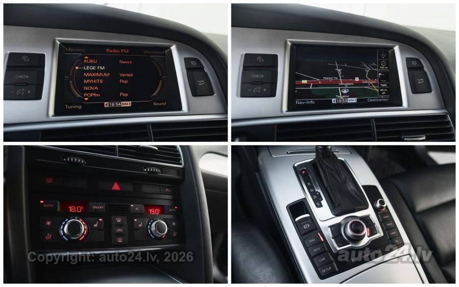 Melns Audi A6 2008 Tallina, ar dzinēja tilpumu 3.00 L un nobraukumu 339 tūkst. km par 5999 €, foto 20 vietnē AUTOMOTO.COM.LV