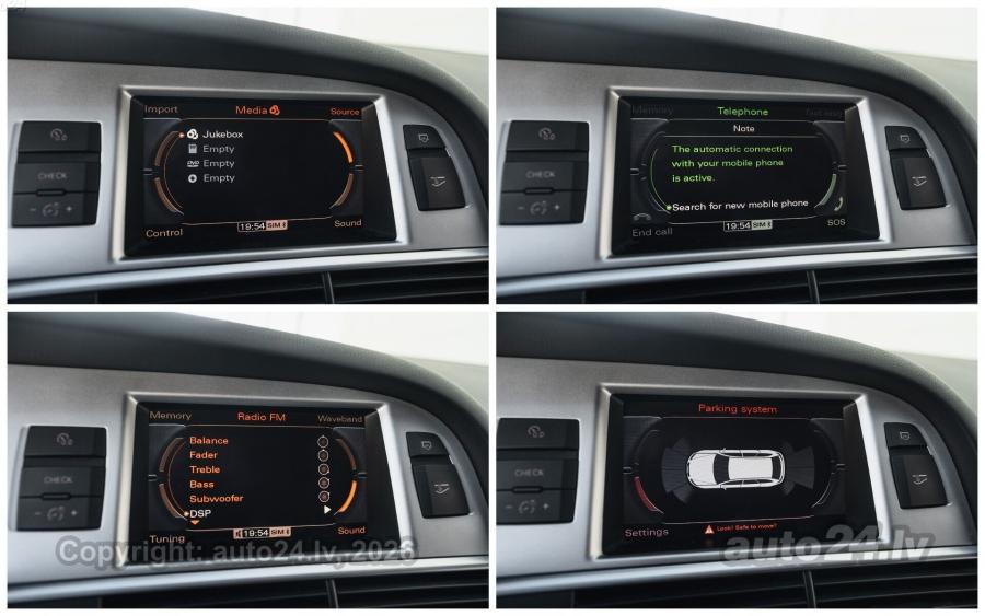 Melns Audi A6 2008 Tallina, ar dzinēja tilpumu 3.00 L un nobraukumu 339 tūkst. km par 5999 €, foto 21 vietnē AUTOMOTO.COM.LV