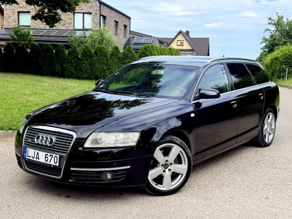Черный Ауди А6 2008 в Вильнюс, объемом двигателя 3.00 л и пробегом 278 тыс. км за 3900 €, фото 2 на AUTOMOTO.COM.LV