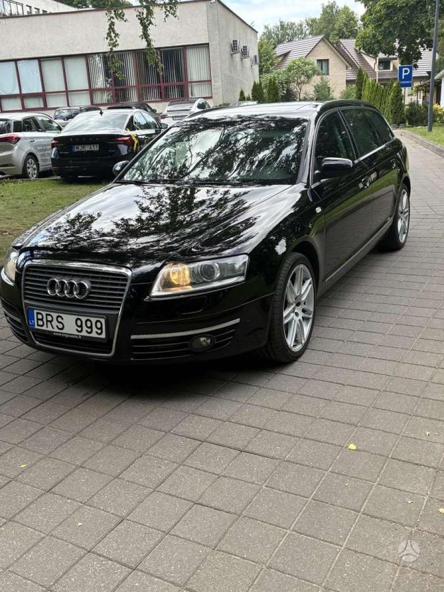 Black Audi A6 2008 in Kaunas, with an engine capacity of 2.70 L and mileage of 426 thousand km for 4450 €, photo 3 on AUTOMOTO.COM.LV