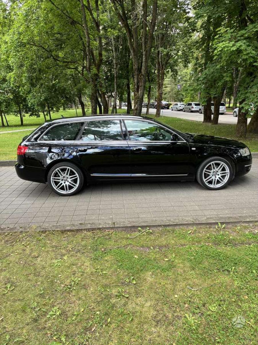 Black Audi A6 2008 in Kaunas, with an engine capacity of 2.70 L and mileage of 426 thousand km for 4450 €, photo 5 on AUTOMOTO.COM.LV
