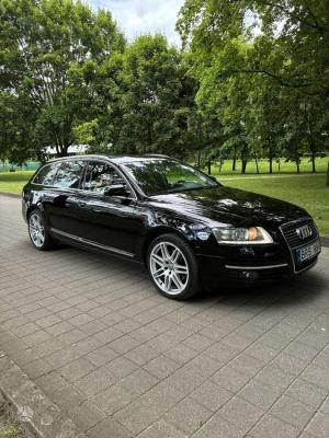 Black Audi A6 2008 in Kaunas, with an engine capacity of 2.70 L and mileage of 426 thousand km for 4450 €, photo 6 on AUTOMOTO.COM.LV