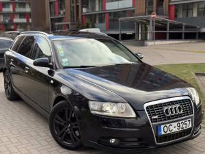 Black Audi A6 2008 in Riga, with an engine capacity of 3.00 L and mileage of 311 thousand km for 4490 €, photo  on AUTOMOTO.COM.LV