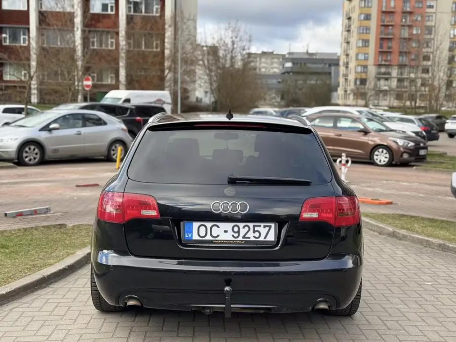 Black Audi A6 2008 in Riga, with an engine capacity of 3.00 L and mileage of 311 thousand km for 4490 €, photo 7 on AUTOMOTO.COM.LV