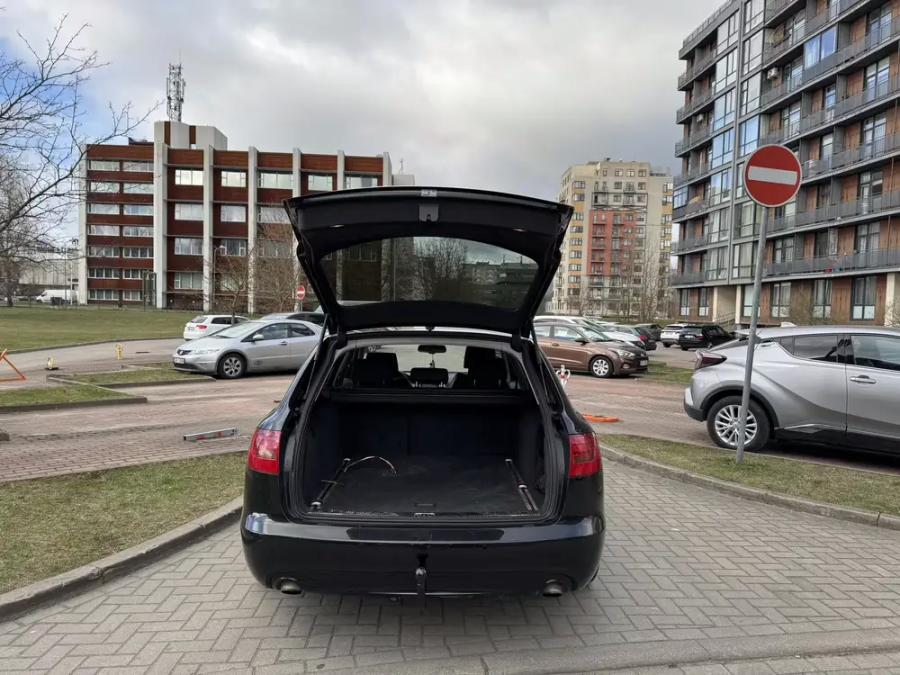 Black Audi A6 2008 in Riga, with an engine capacity of 3.00 L and mileage of 311 thousand km for 4490 €, photo 9 on AUTOMOTO.COM.LV