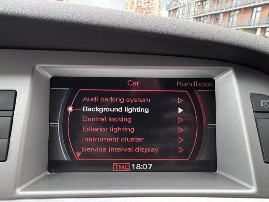 Black Audi A6 2008 in Riga, with an engine capacity of 3.00 L and mileage of 311 thousand km for 4490 €, photo 23 on AUTOMOTO.COM.LV